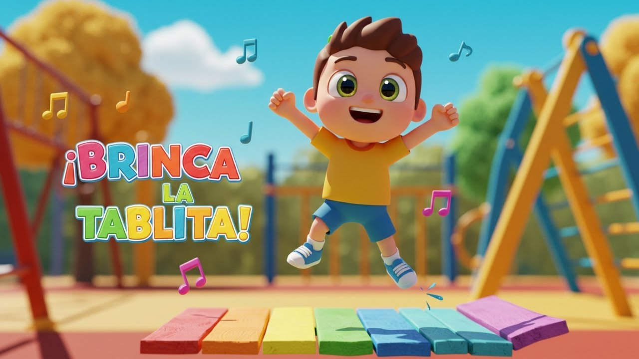🎶 ¡Brinca la Tablita! - Canción Educativa para Niños | Salta, Baila y ...