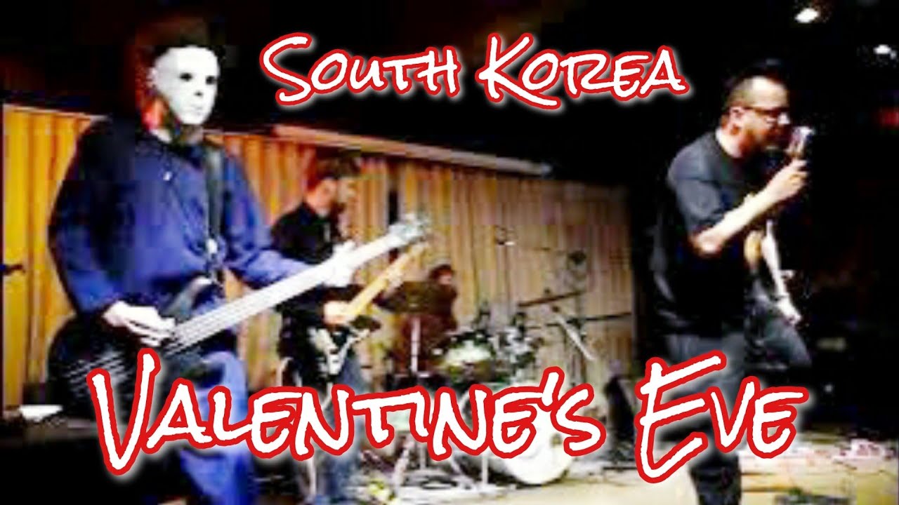 Valentines Eve Rock Music Night 🇰🇷 In South Korea 🎸 A Pre-Valentines ...