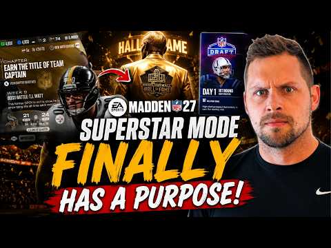 Madden 27 Superstar Mode Finally Has A Purpose!