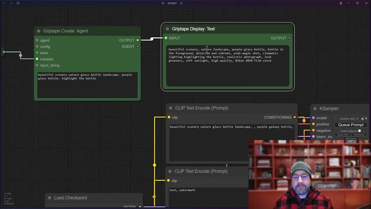Integrate Text Generated by Griptape Nodes into Your ComfyUI Stable Diffusion Workflows: Part 11 ...