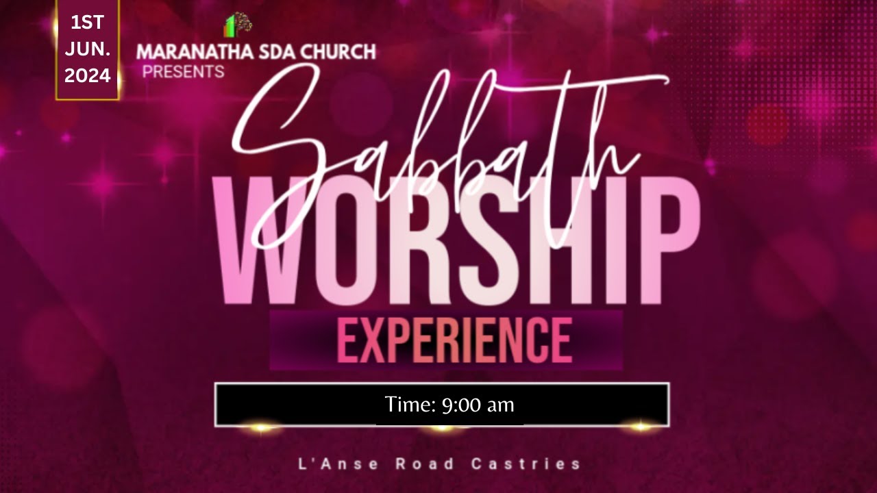 Maranatha Seventh-day Adventist Church || Morning Service || 01.06.2024 - YouTube