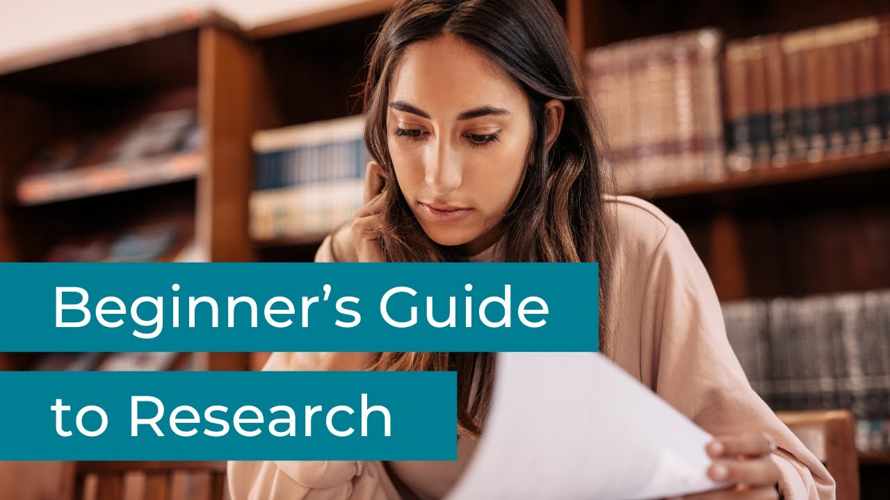 Lewis Library's Beginner's Guide to Research - YouTube