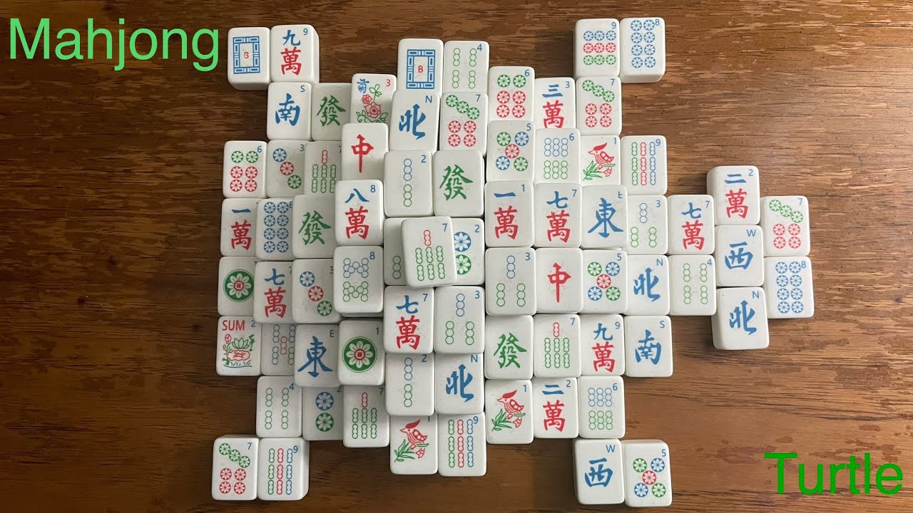 Mahjong Layout: Turtle - YouTube
