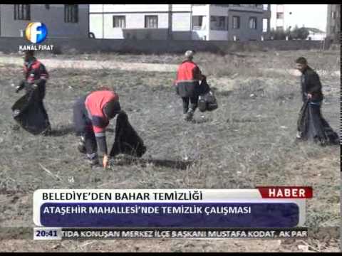 Kanal Fırat Haber - Belediye'den Bahar Temizliği