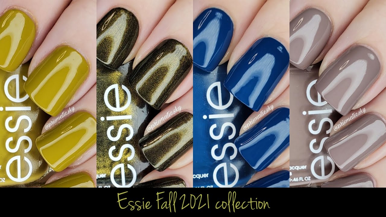 Essie Fall 2021 Collection | Swatches & Comparisons - YouTube