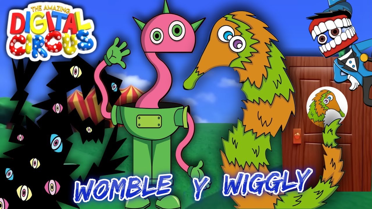 "WIGGLY Y WOMBLE" LA HISTORIA DE 2 NUEVOS PERSONAJES DE | THE AMAZING DIGITAL CIRCUS EPISODIO 3 ...