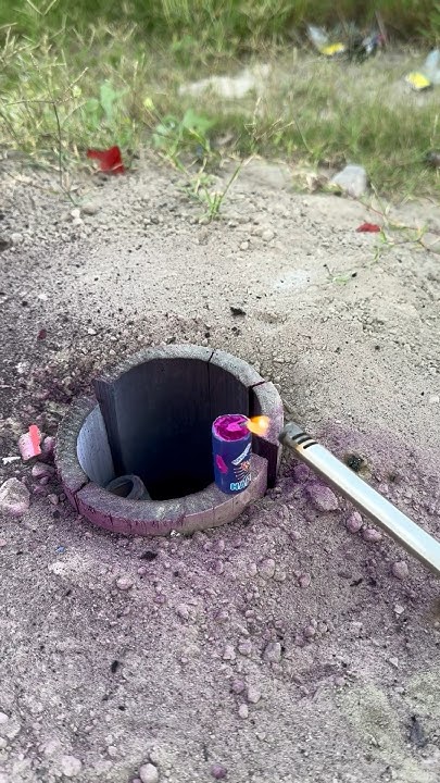 EXPERIMENT NYUMET MERCON DISKO PRETEK DIDALAM TANAH!!! SERU #experiment #mercon #petasan #shorts ...