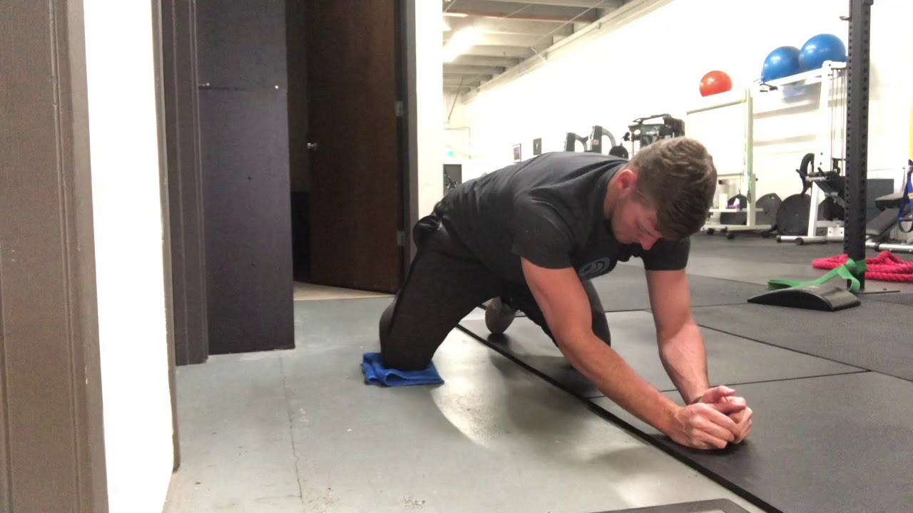 Hip Adductor Sliders - YouTube