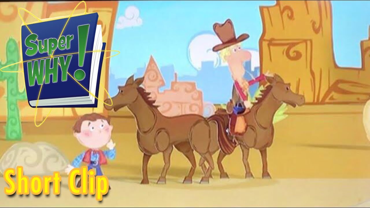 Super Why Short Clip in 4K Woofster Defines “Saddle” - YouTube