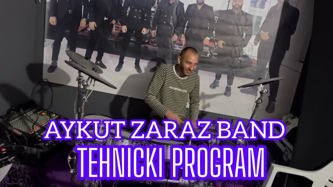 ORK AYKUT ZARAZ BEND NEW LIVE TEHNICKI PROGRAM ( COVER VESKO RIKOV ...