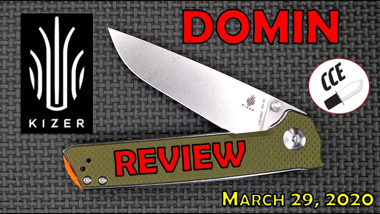 Review of the Kizer DOMIN (Vanguard series folder) - YouTube