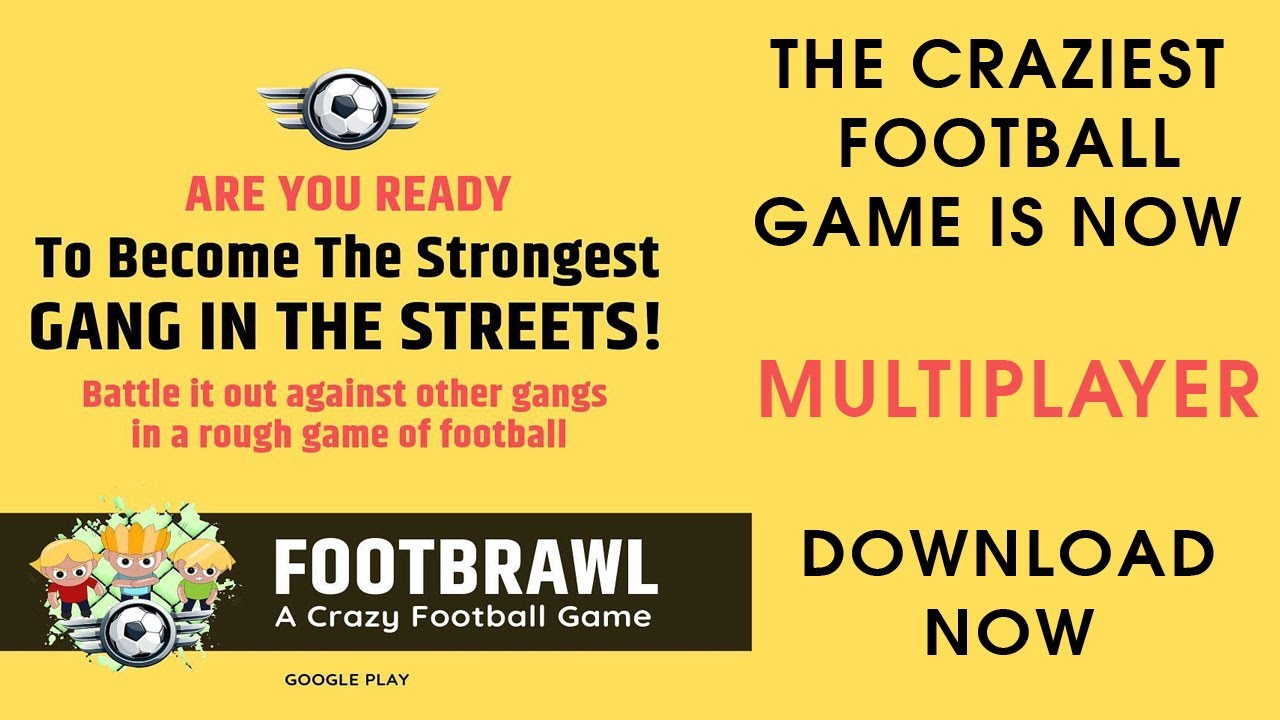 Super Footbrawl Playground - Footbrawl Multiplayer Launch - YouTube