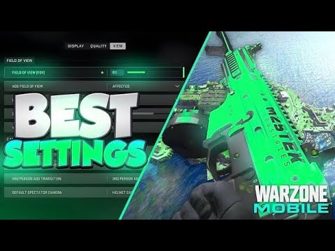 Warzone Mobile Sensitivity Settings + Geyroscope 4 Finger Controller ...