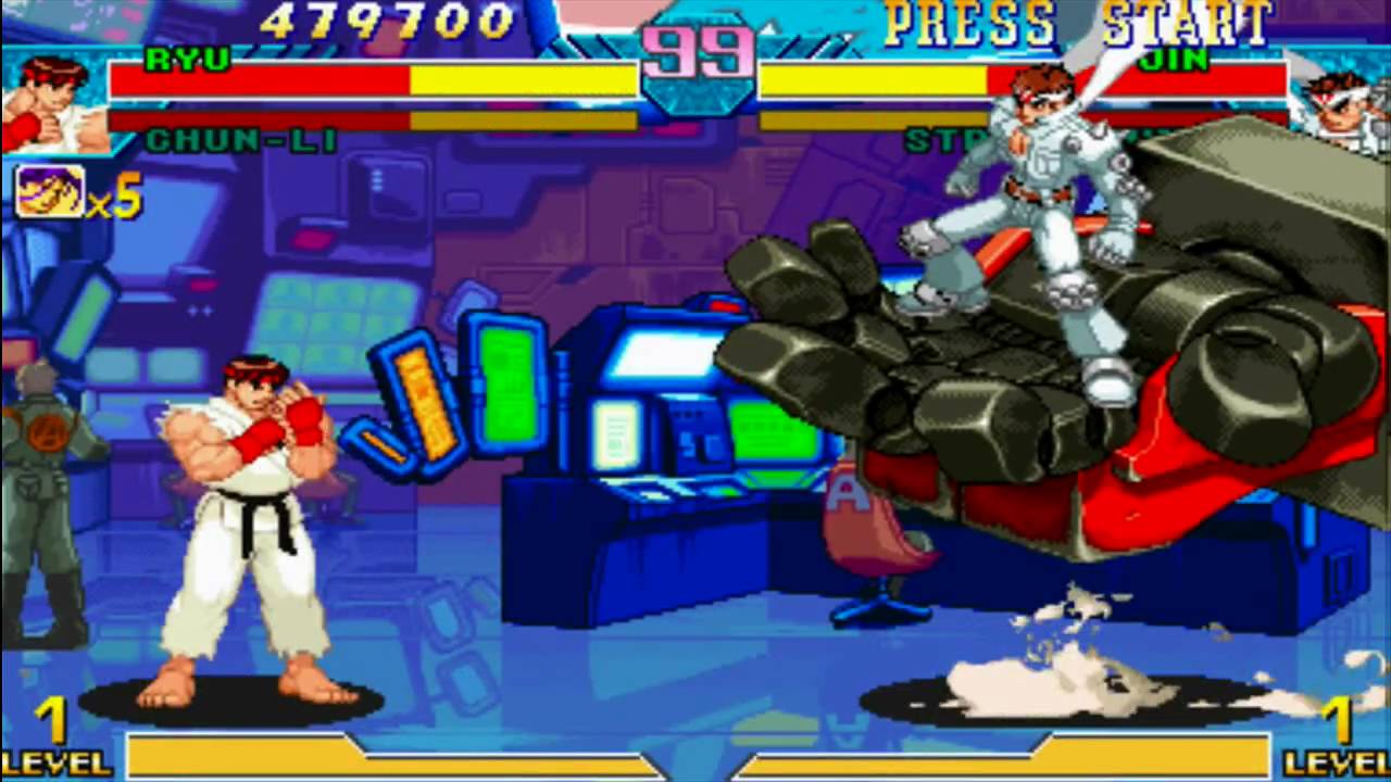 Marvel Vs Capcom 1 - Ryu/Chun-Li Playthrough 1/2 - YouTube