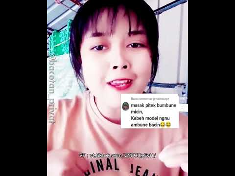 PARIKAN LUCU DIDEMOK SAK ITIK KOK CEPET NGACENG