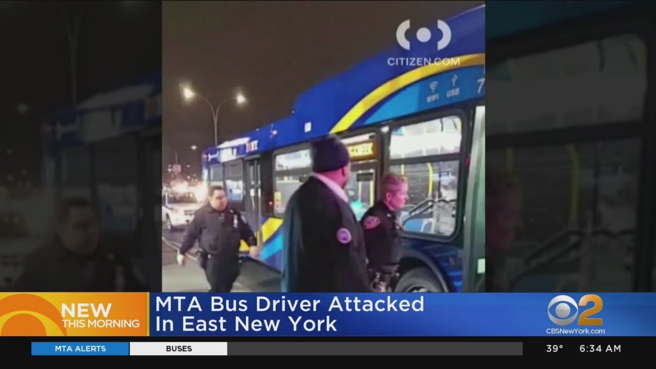 MTA Bus Driver Attacked In Brooklyn - YouTube