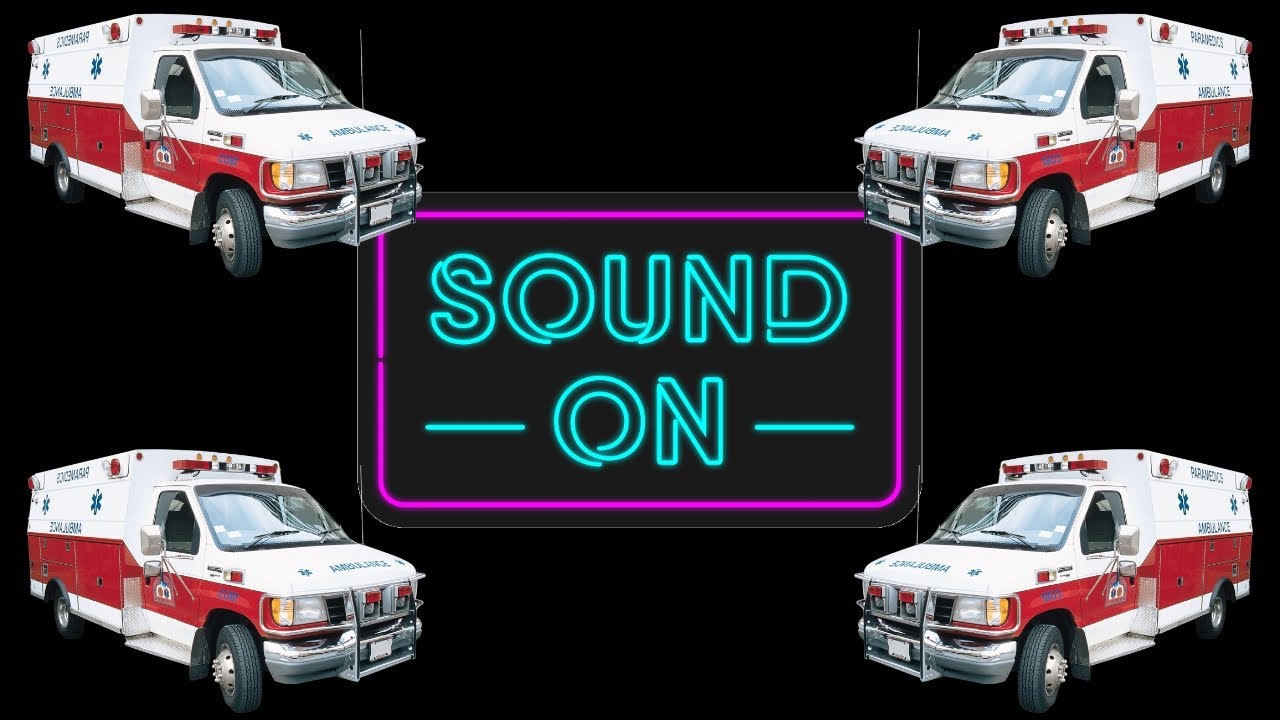 🚑 AMBULANCE SOUND 🚑 SOUND EFFECT FX 🚑 60 SECONDS SOUND EFFECTS 🚑 - YouTube
