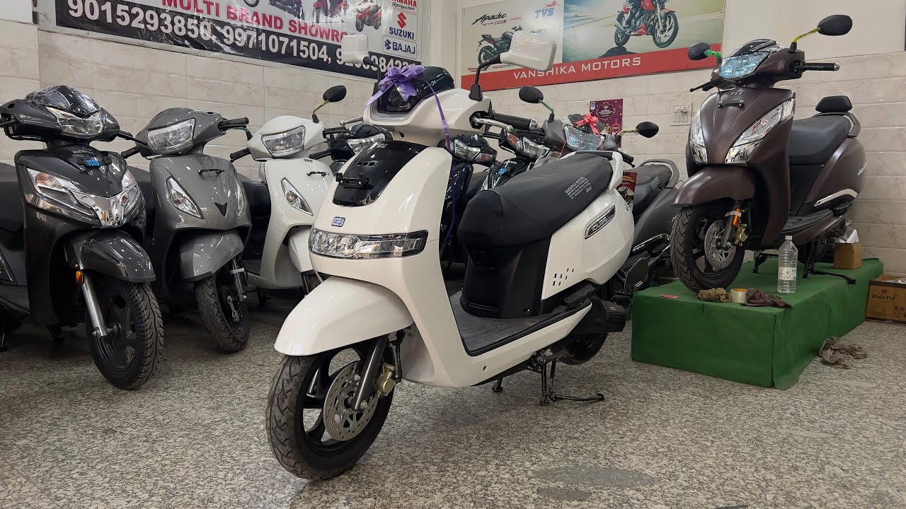 Tvs IQUBE electric Scooty - YouTube