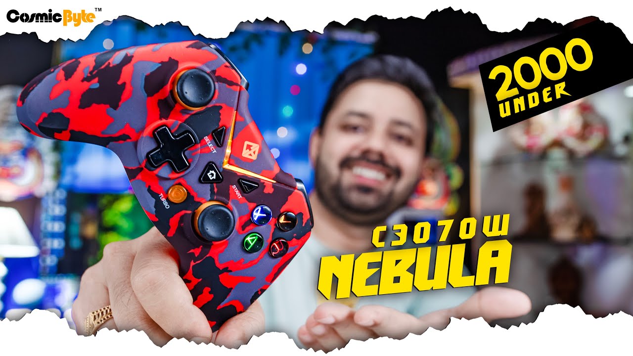 Cosmic Byte Nebula Wireless Gamepad for PC/Android/TV | Best Wireless ...