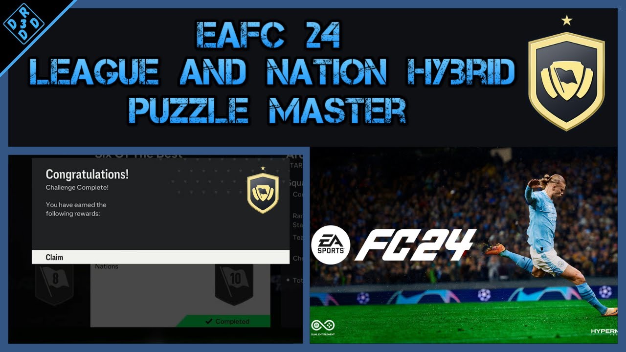 EA FC 24 League and Nation Hybrid - Puzzle Master SBC - Full ...