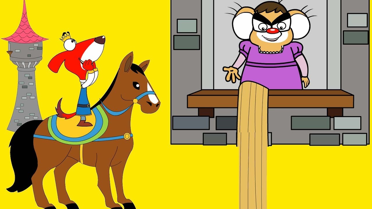 Rat A Tat - HILARIOUS! Rapunzel Charley - Funny Animated Cartoon Shows ...