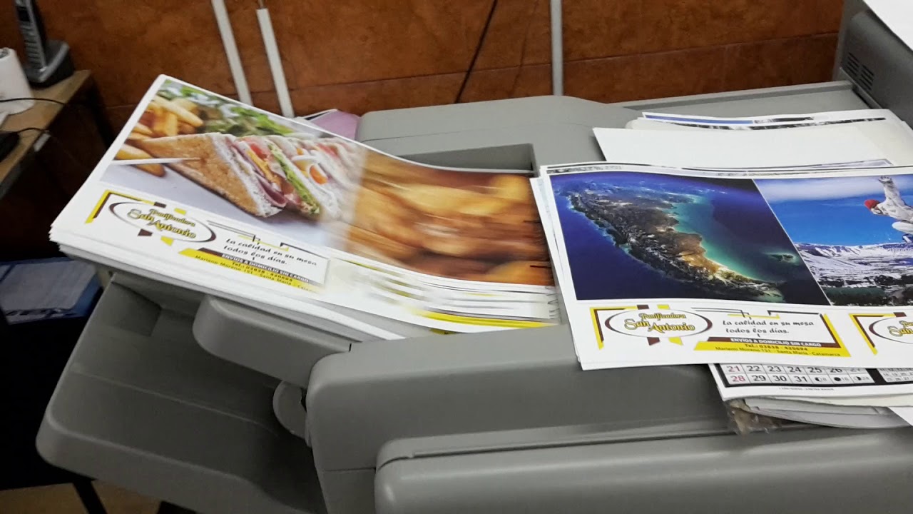 ZOCAN Impresion OFFSET DIGITAL A3 + A4 - YouTube