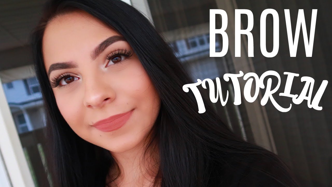 Updated Brow Tutorial | How I Get My Brows So Perfect - YouTube
