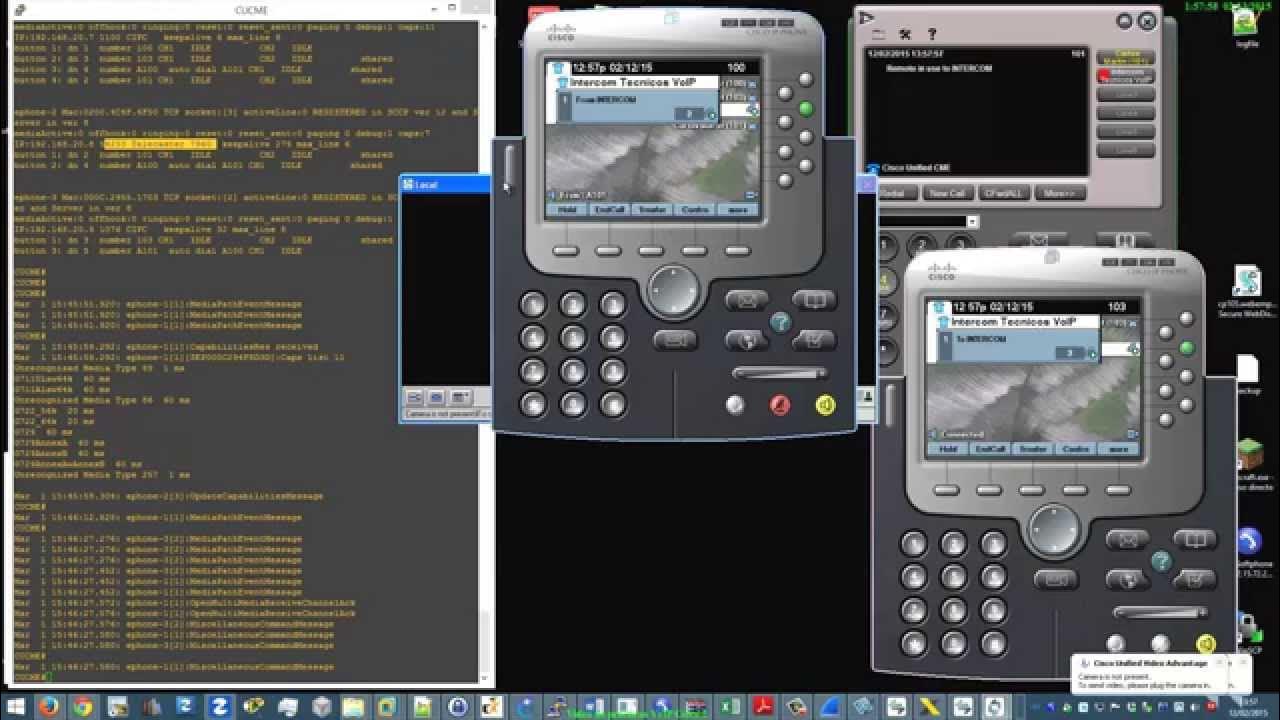 Laboratorio VoIP Softphones Cisco GNS3 - YouTube