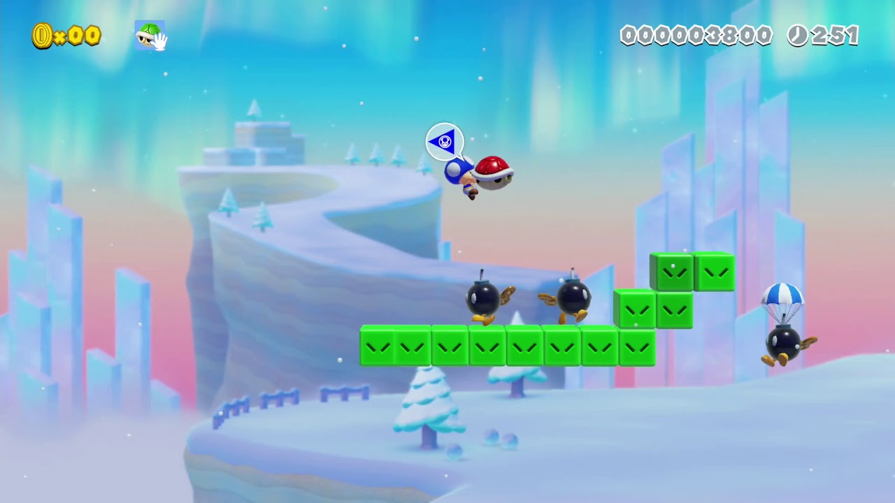 Winter's Koopa Shell by QuarahMker 🍄 Super Mario Maker 2 🍄 No ...