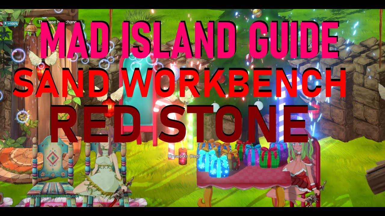 Mad Island - How to get Sand Workbench and Red Stone - YouTube