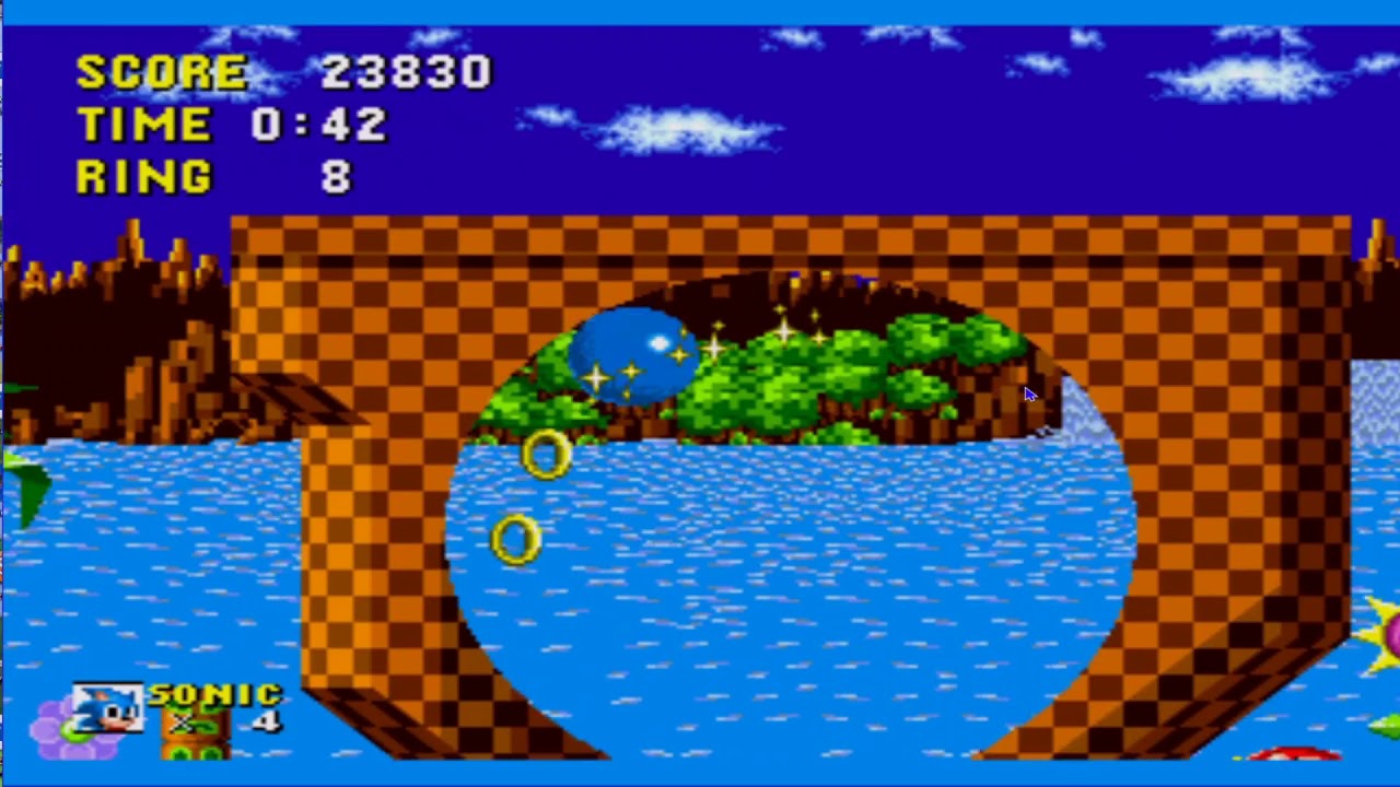 Sonic 1 prototype Green Hill zone - YouTube
