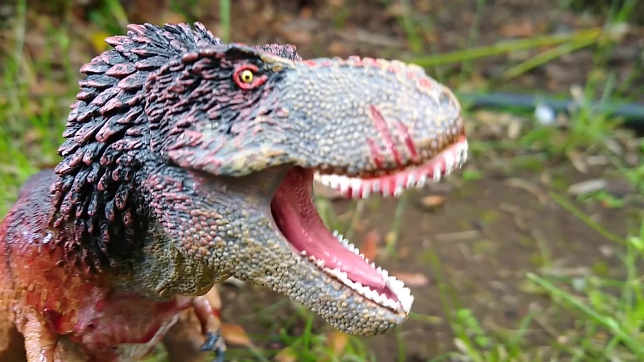 T.rex vs. Stegosaurus - YouTube