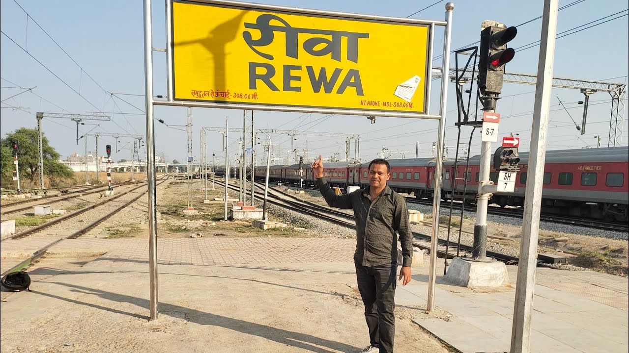 Rewa railway station Live vlog video - YouTube