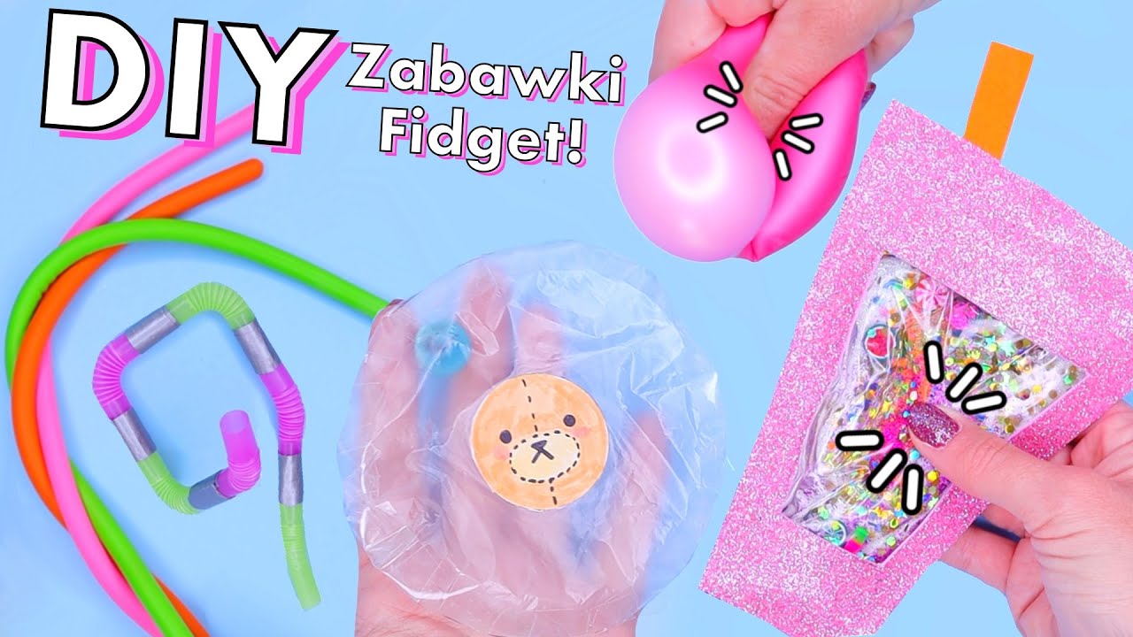 DIY Jak zrobić zabawki fidget! Trend z Tiktok #12 - YouTube