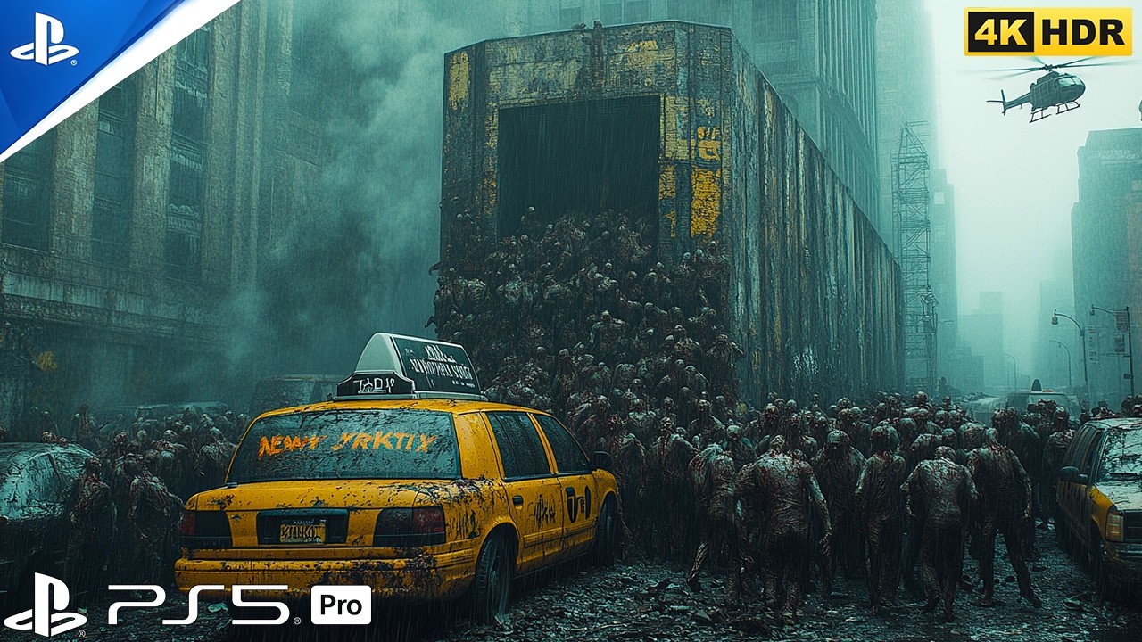 NEW YORK LOOKS SCARY ZOMBIES APOCALYPSE (PS5 PRO) Realistic ULTRA ...