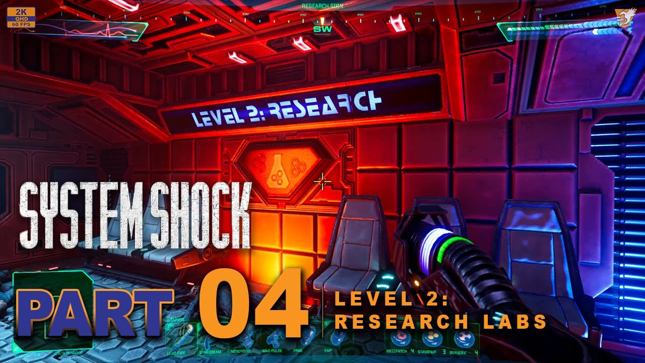 Level 2: Research Labs | System Shock Remake (2023) Full Game ...
