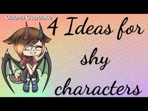 4 Ideas for Shy characters (read description) - YouTube