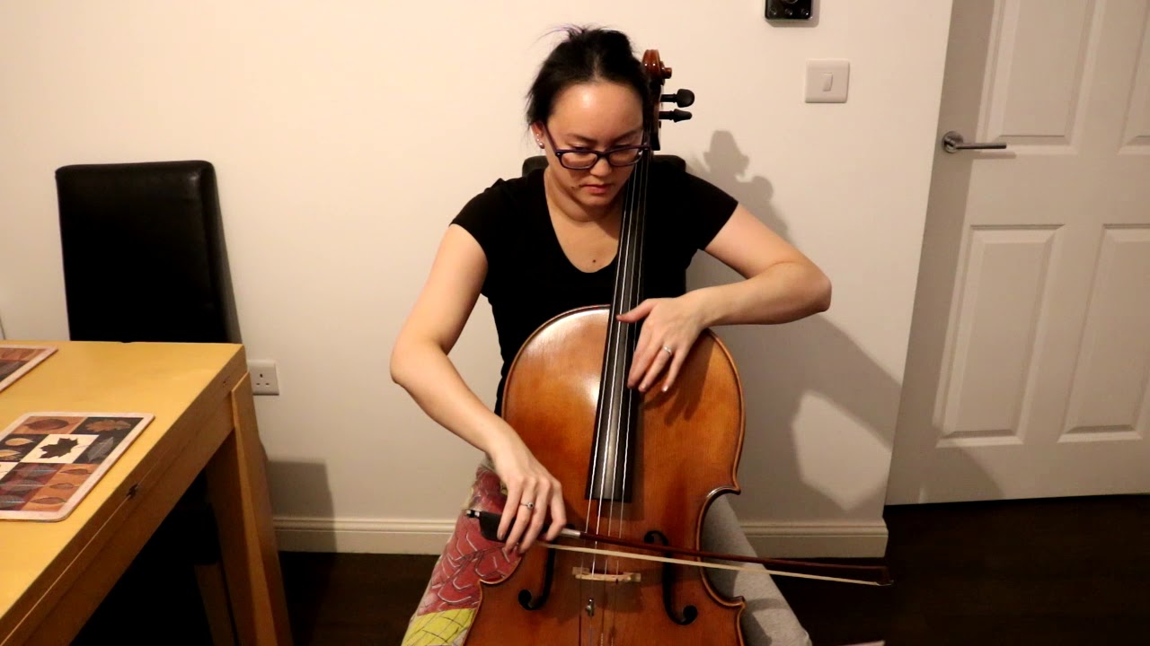 Trinity Grade 8 Cello Mash Up - Day 43 of 400 Practice Challenge - YouTube