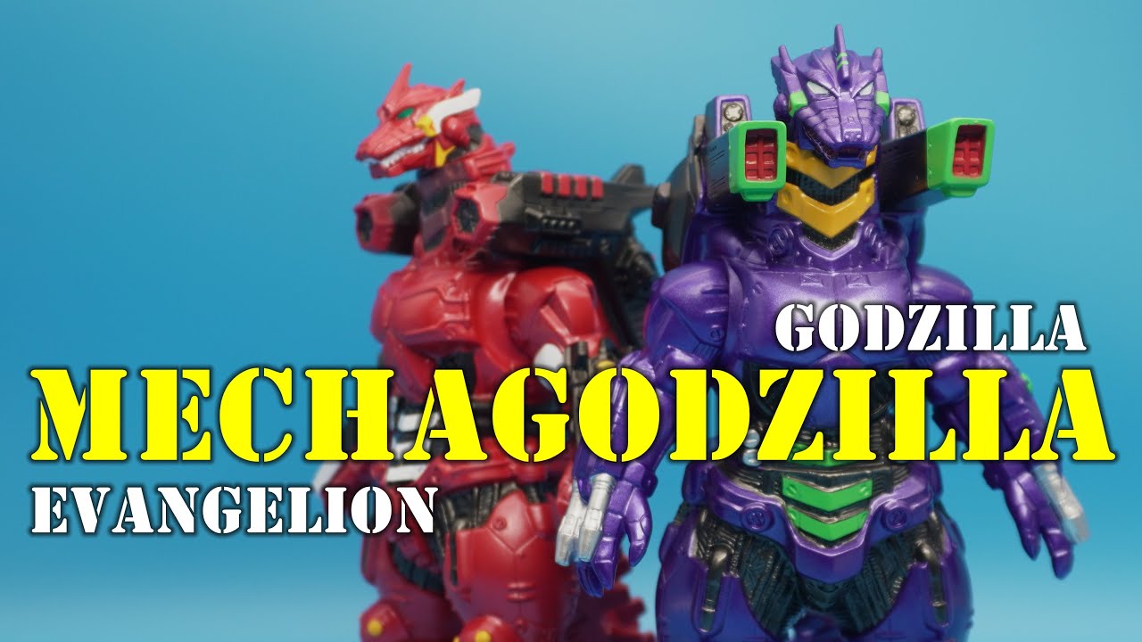 Godzilla vs. Evangelion Movie Monster Series Mechagodzilla EVA Unit-01 ...