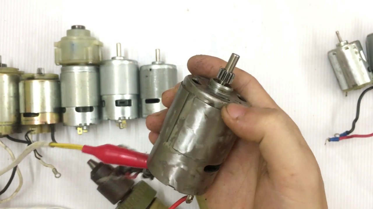 Test motor 775 | motor 550 | motor Nhật - YouTube