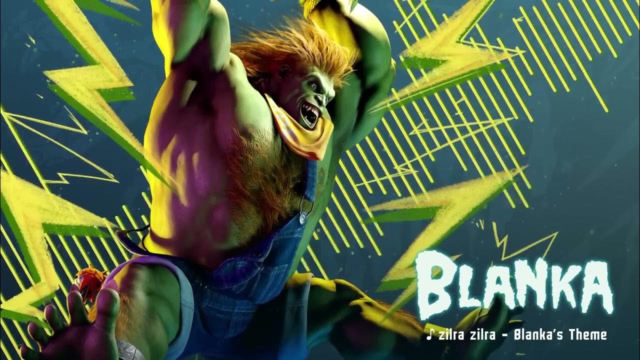Street Fighter 6 Blanka Zilra Zilra Theme Music - YouTube