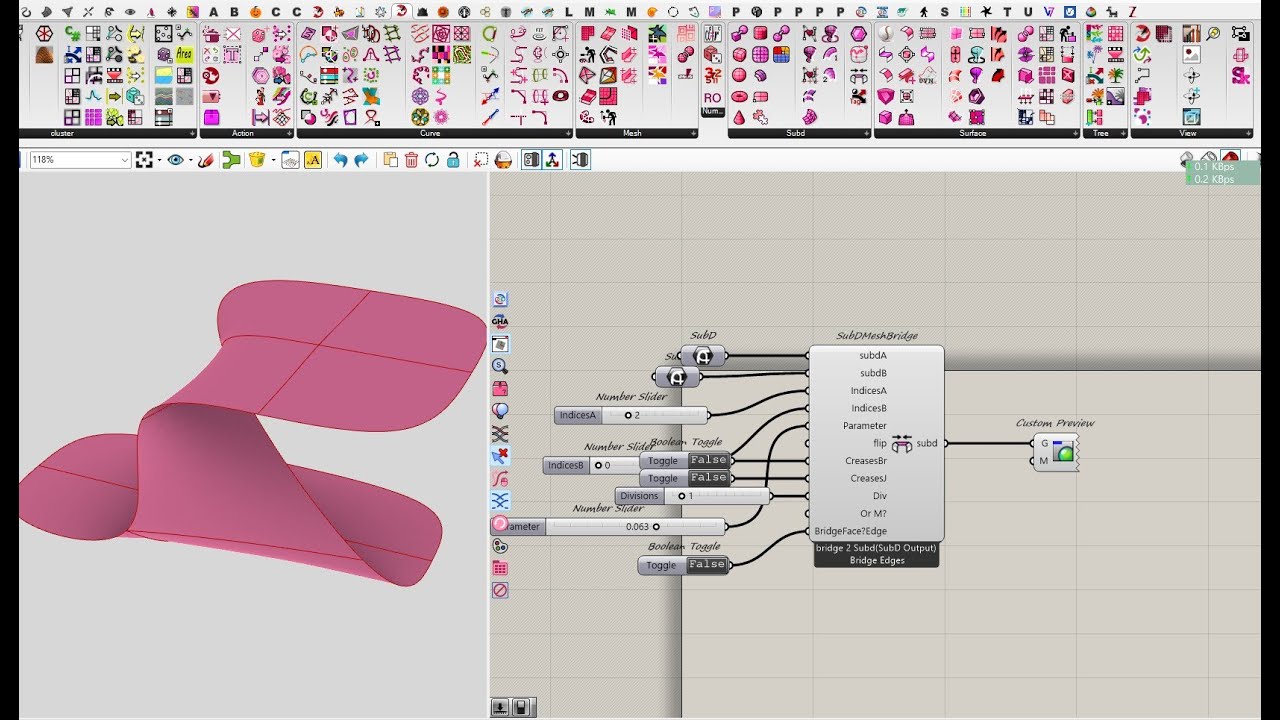 flexibility plugin in Grasshopper - YouTube