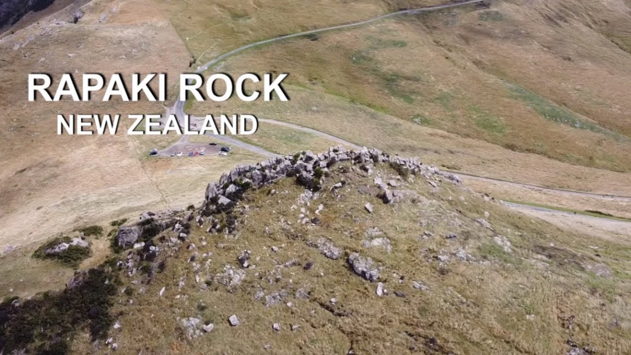 Rapaki Rock | Drone Video | 4K | Christchurch | South Island | New ...