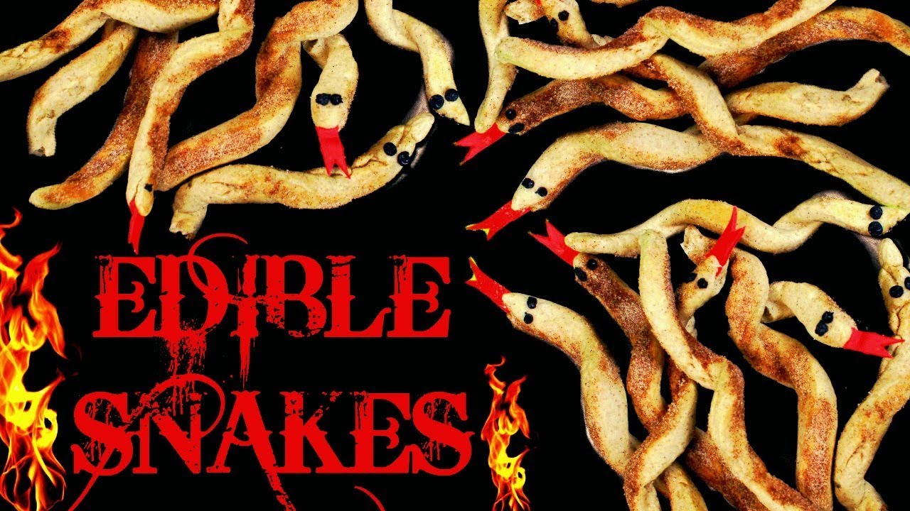 MEDUSA EDIBLE SNAKES - YouTube
