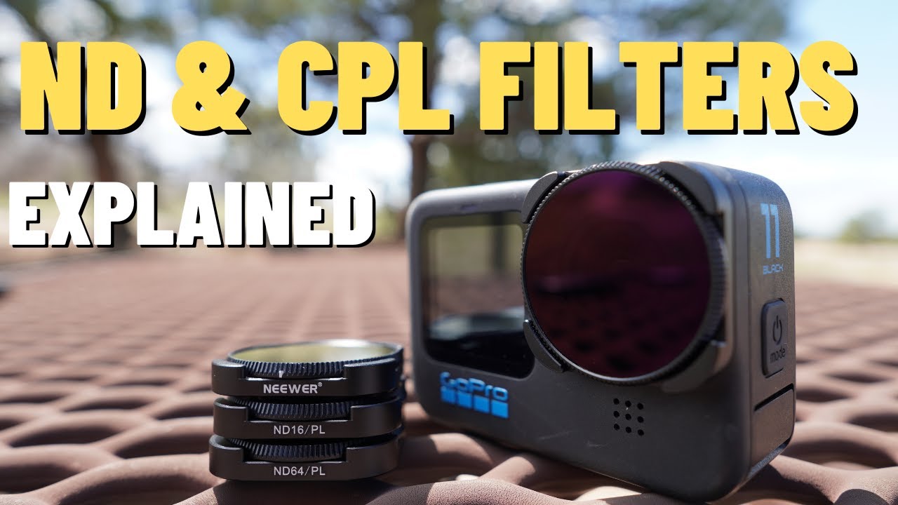 Turn your videos from amateur to pro! GoPro Neewer ND/CPL Filter Set ...