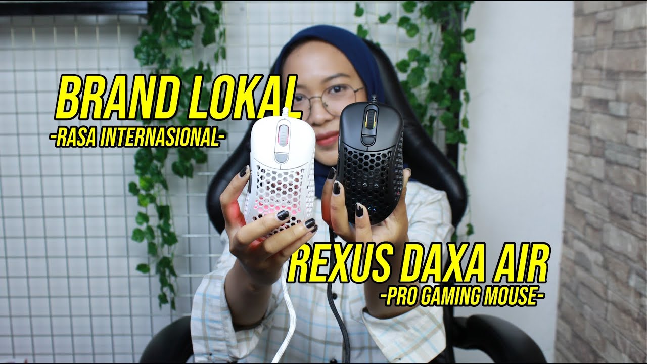 Mouse Gaming Unik Bikin Jago Ngegame | Rexus Daxa air - YouTube