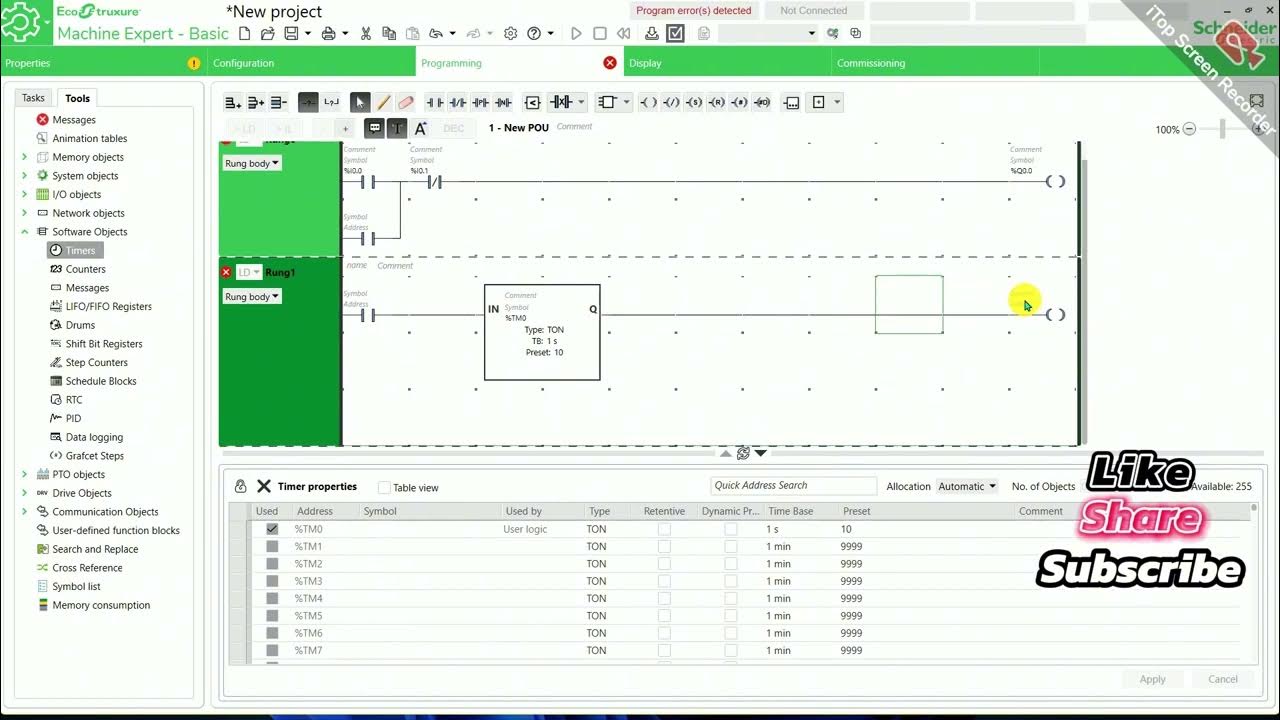 Schneider Modicon [Basic & Off-Line Simulation Using EcoStruxure ...
