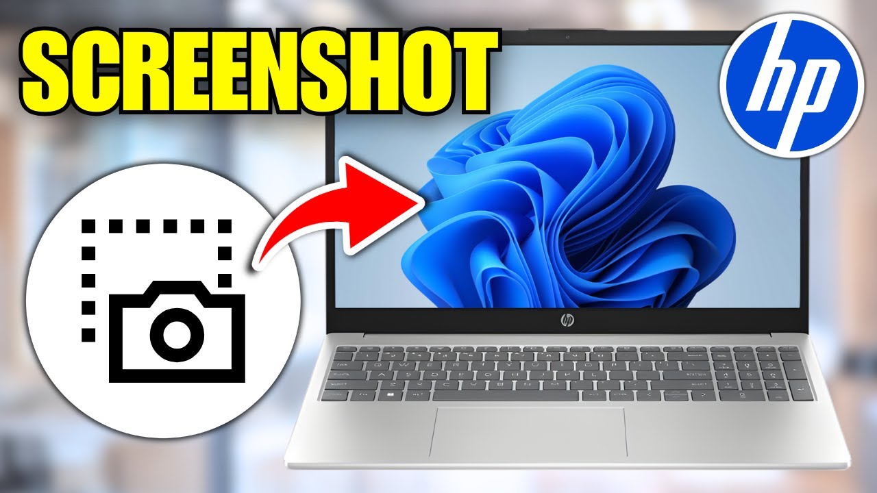 How To Take Screenshot On HP Laptop (Windows 11) - YouTube