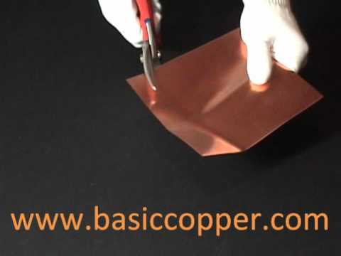 Copper Sheet Thickness Guide 22 Mil (16 ounce copper)