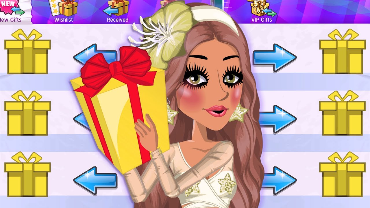 Opening Only *YELLOW* Gifts On MSP!! - YouTube